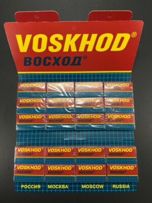 100 blades VOSKHOD rapira double edge Safety Razor Russian Shaving ...