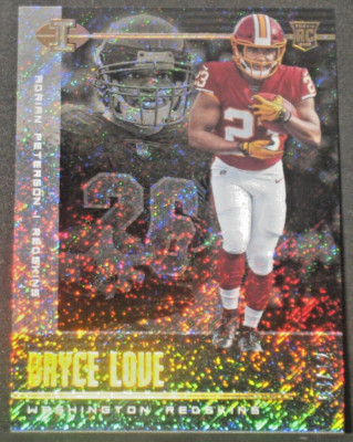 Adrian Peterson Bryce Love 2019 Panini Illusions Trophy Collection ...