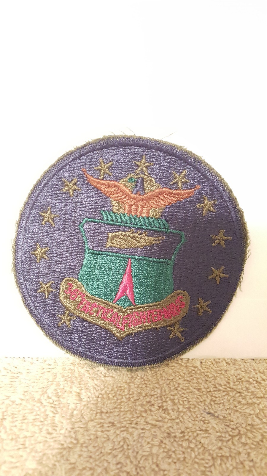 US Air Force Subdued Patch 36 Tactical Fighter Wing 4" BITBURG AB ...