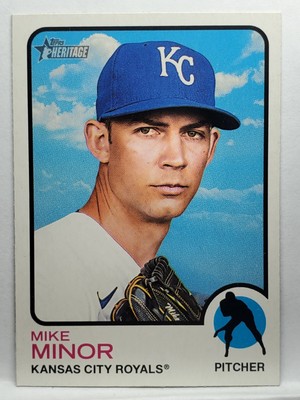 2022 Topps Heritage Mike Minor #102 | eBay
