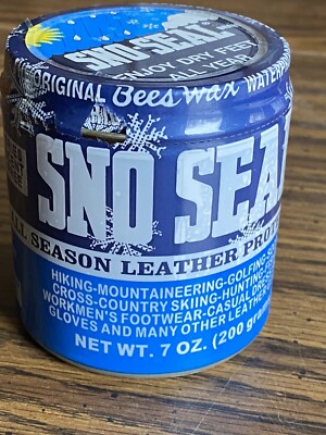 Atsko 7 oz Sno-Seal All Season Leather Protection Preserves USA 1330 ...