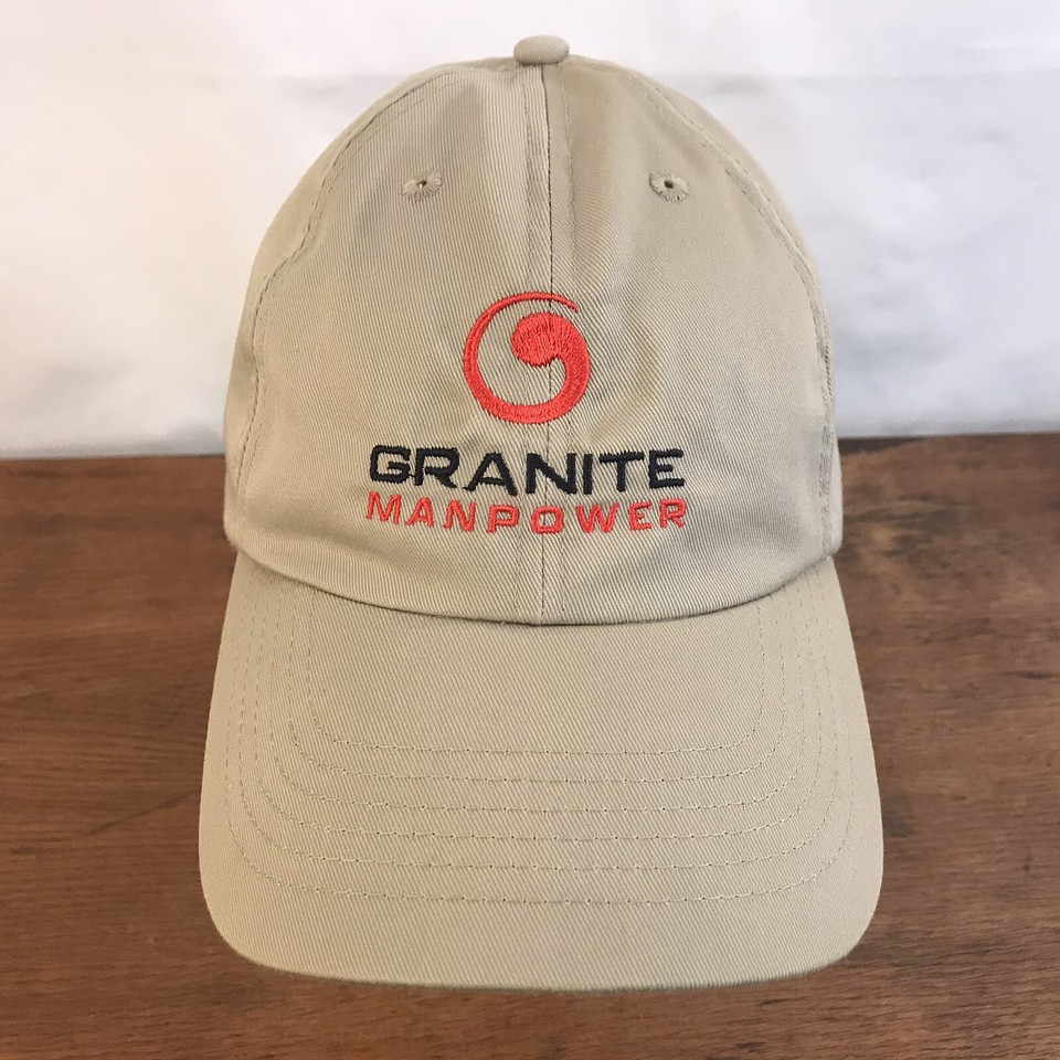 Granite Manpower Wearguard Tan Cotton Adjustable Baseball Cap Hat CH25 ...