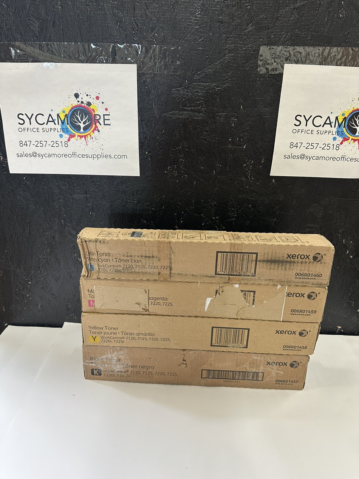 Xerox+7120+%28006R01457%29+Black%2FCyan%2FMagenta%2FYellow+Toner ...