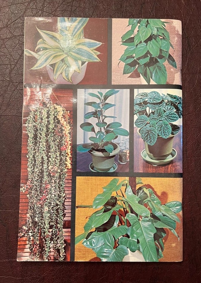 Foliage Plants for Modern Living by Dr. M. Jane Coleman – 1974 ...