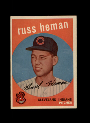 1959 RUSS HEMAN TOPPS #283 INDIANS *G0248 | eBay