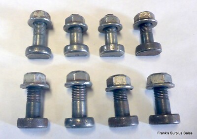 1965-70 Pontiac Full Size Car Axle Retainer Flange Half Moon Bolts OEM ...
