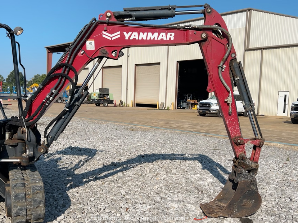2021 Yanmar SV40 Mini Excavator Trackhoe Aux Hydraulic QC Bucket Blade ...