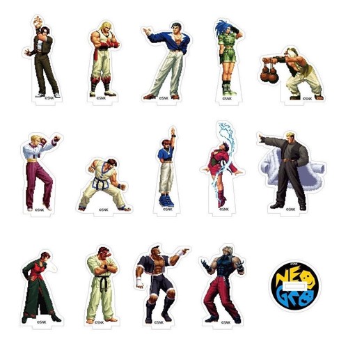 KOF'98 PIXEL Acrylic Stand A 14 types complete BOX KOF98 | eBay UK