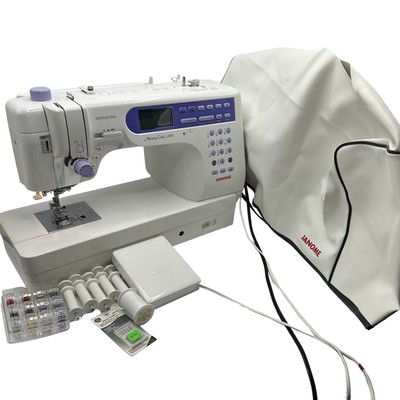 Janome Memory Craft 6500 MC6500 Computerized Sewing Machine Lot w ...