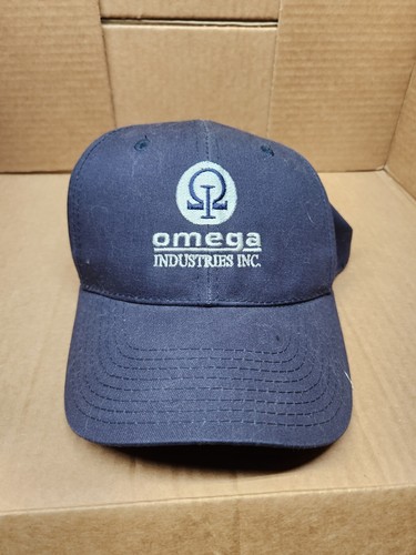 OMEGA Industries Inc WATCH HAT Navy Strapback | eBay