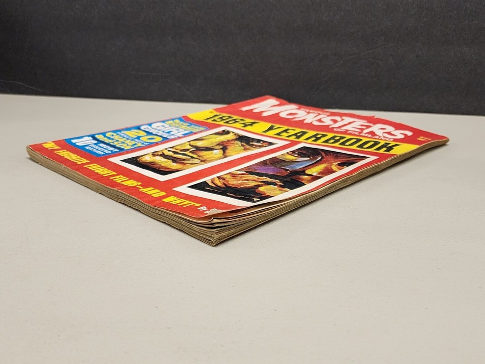 Vintage Famous Monsters of Filmland 1964 Yearbook Warren Horror ...