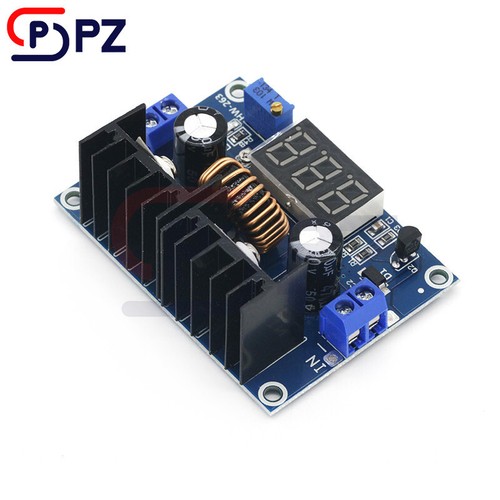 XH-M404 XL4016 8A DC Voltmeter PWM 4-36V To 1.25-36V Step-Down Power ...