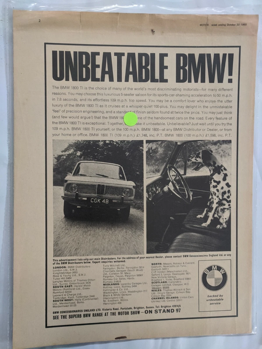 Bmw Magazine Ads