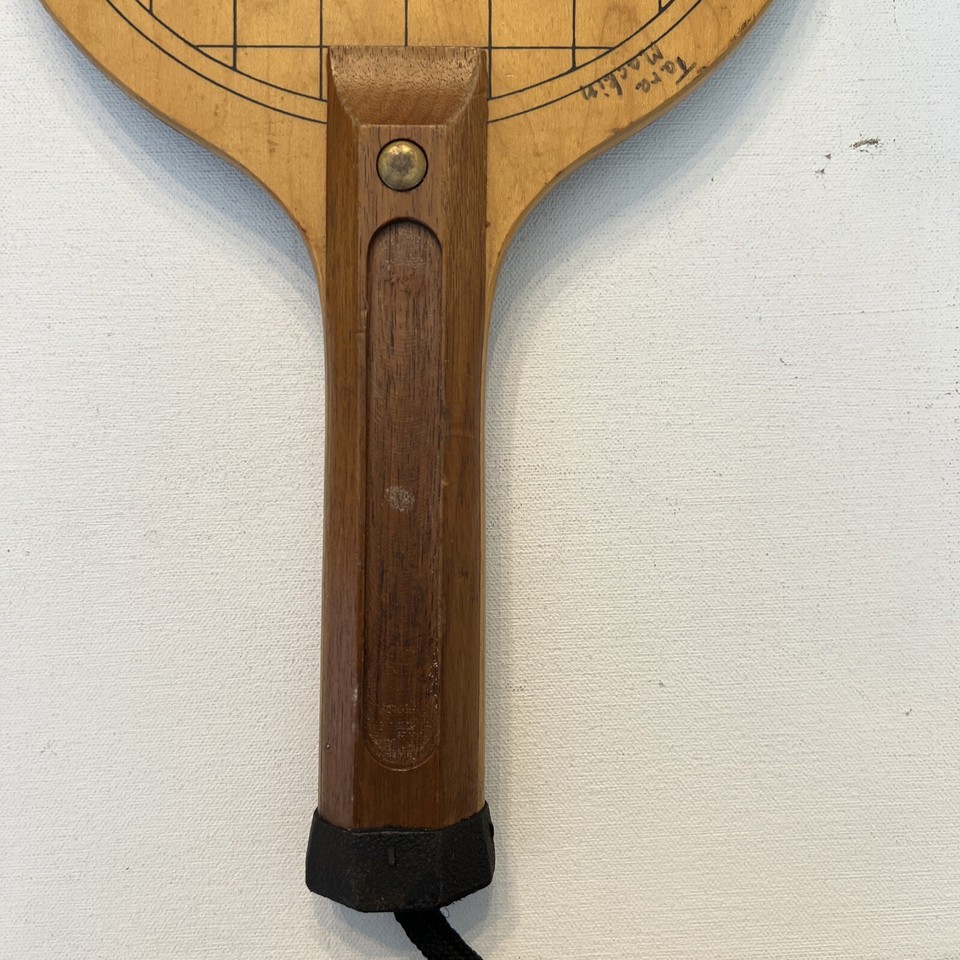 VINTAGE MARCRAFT PADDLEBALL RACKET/RACQUET MODEL PT 60 MADE IN USA | eBay
