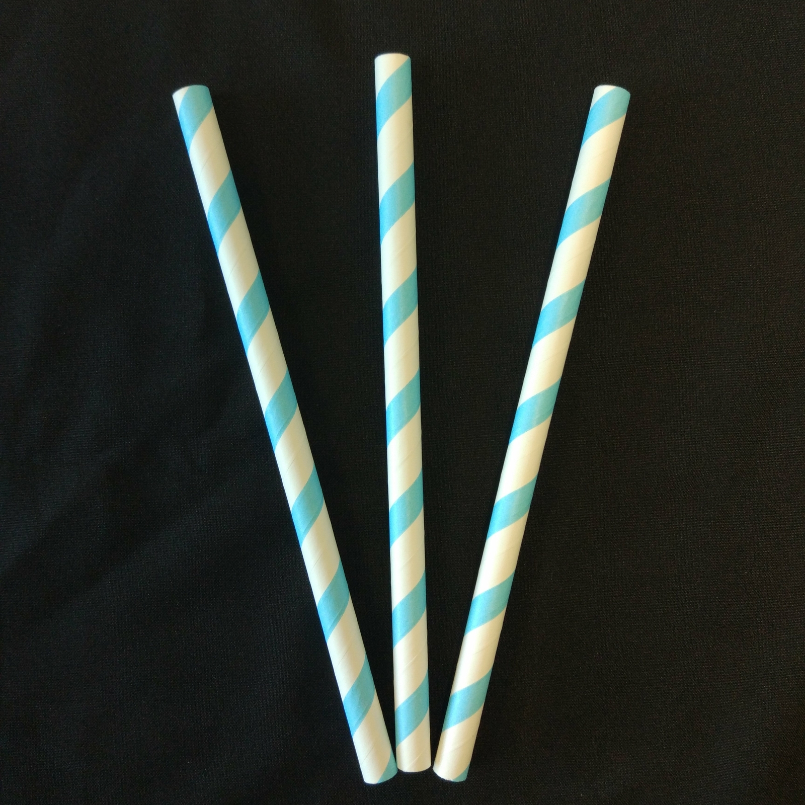 10mm Wide Jumbo Paper Straws for Milkshakes Smoothies Parties Drinks ...