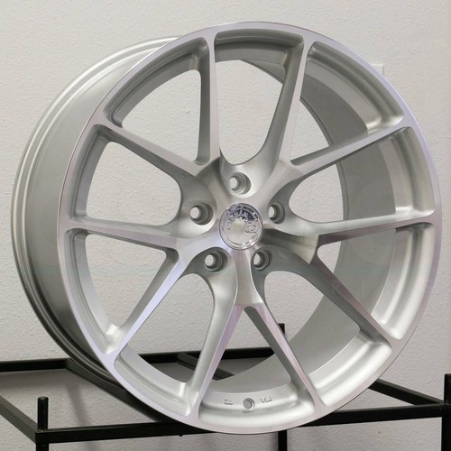 19" Aodhan AFF7 Wheels 19x9.5 +35 5x114.3 Silver Machined Rims Set 4 | eBay