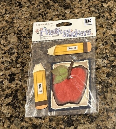 EK Success Fresh Stickers TEACHER'S PET Handmade Sticker Collage 3 ...