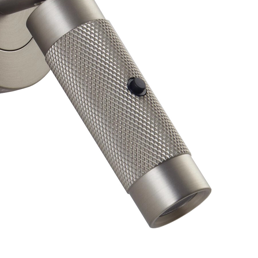 LED Wall Sconce Lamp Fixture Adjustable Bedside Light Button Picture ...