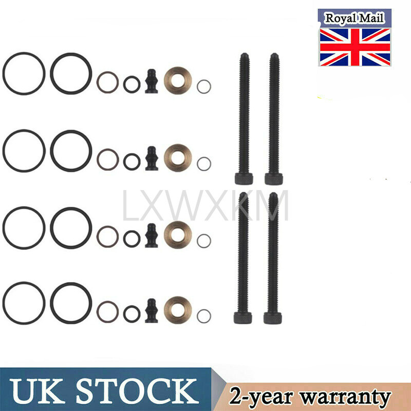 4x PD INJECTOR SEALS KIT & BOLTS FITS BOSCH For Audi VW 1.4 TDI 1.9 TDI ...