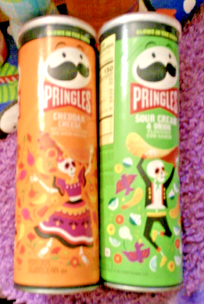 Pringles Glow In the Dark Halloween Limited Edition BRAND NEW DAY OF ...