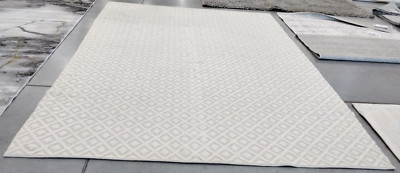 IVORY 9' X 12' Loose Thread Rug, Reduced Price 1172735044 VRM104A-9 | eBay