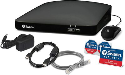 Swann DVR 4-4680 4 Channel 1080p HD 1TB Digital Video Recorder PIR HDMI ...
