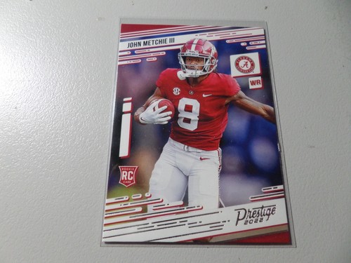 2022 Panini Chronicles Draft Picks Prestige John Metchie III #16 Rookie ...