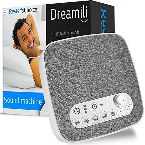 White Noise Sound Machine Sleep Therapy Plays 7soothing Sounds 3 Timers ...