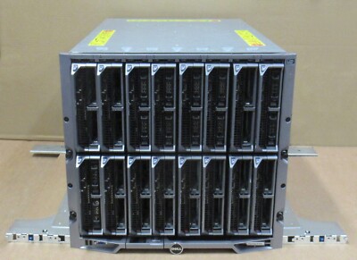 Dell PowerEdge M1000E Chassis W/ 16x M620 Blade Server 32x E5-2680v2 ...