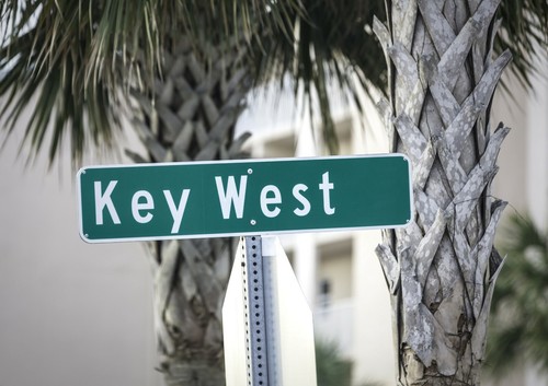 Cool Key West Sign Poster Size A4 / A3 Florida America Travel Poster ...