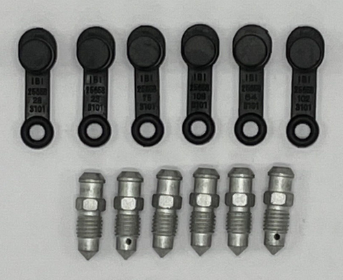 Brake Bleeder Screws Short M7x1.0x23 fits BMW Volvo Early Ate 4 piston ...