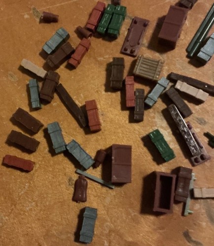 Lot Of N Scale Crates And Bags, Different Styles And Sizes | eBay