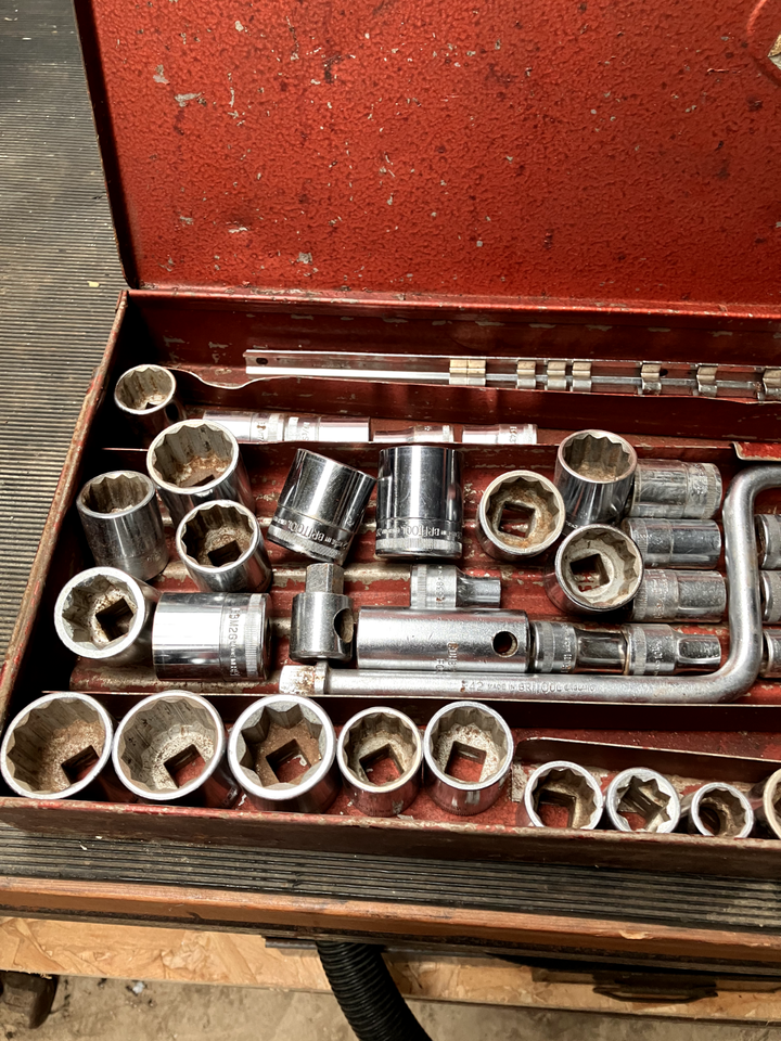 Britool ½" Sq Drive Metric Imperial 12-Point Socket Set | eBay UK