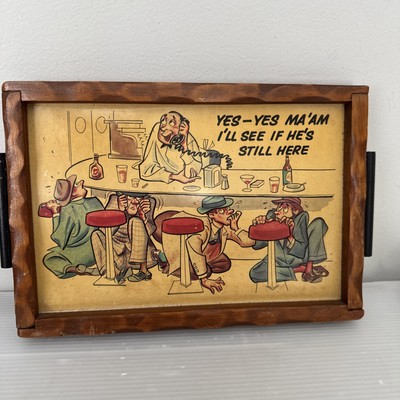 1950 Vtg Bar Decor. CR | eBay