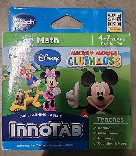 VTech InnoTab Software, Disney's Mickey Mouse Clubhouse NIB new in box ...