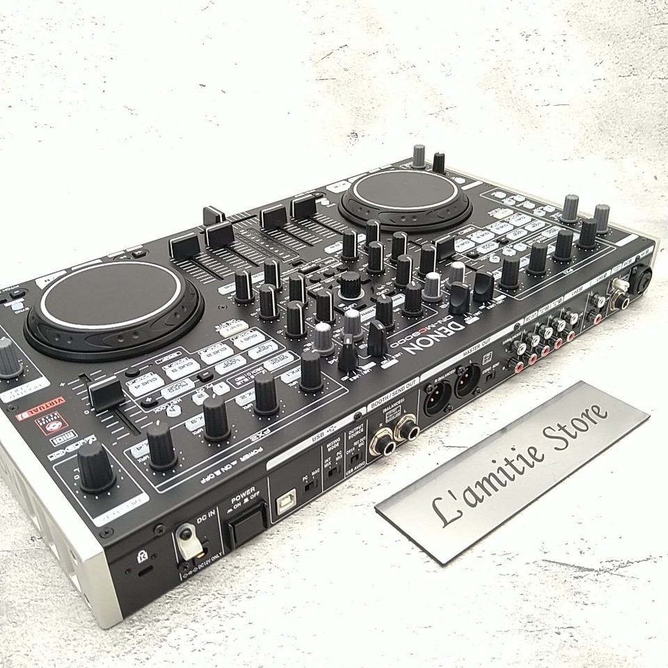 DENON DN-MC6000 4ch DJ Controller Mixer Traktor Virtual 4-Channel MC ...