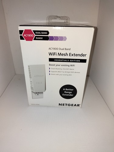 Netgear AC1900 Dual Band WiFi Mesh Extender EX6400-100 | New In Box ...