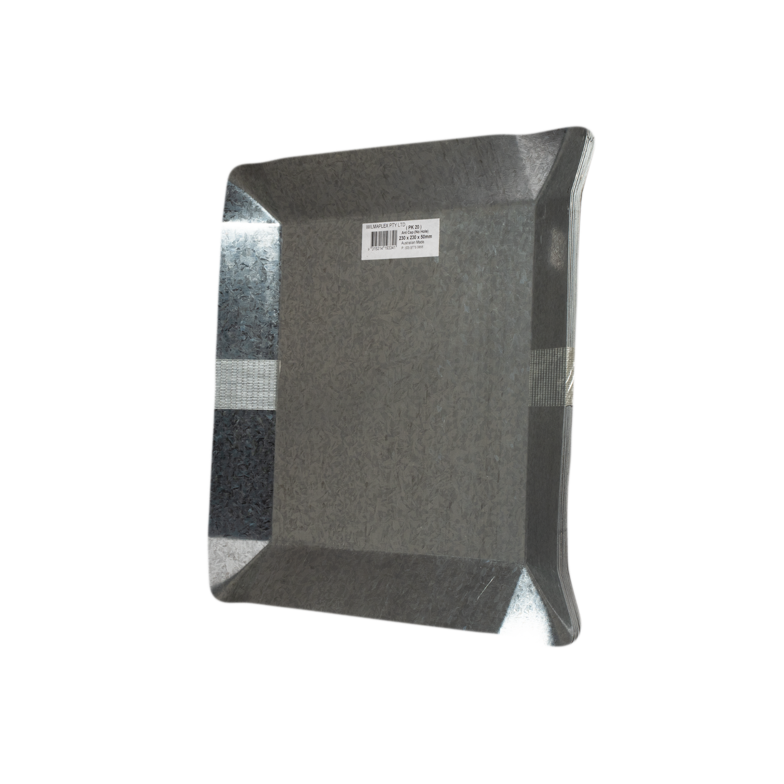 Ant Cap Full Size Galvanised 230mm x 230mm x 50mm (20 Pieces) | eBay