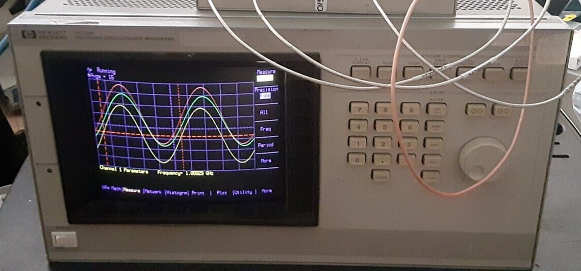 HP 54120T 20 GHz Sampling Oscilloscope TDR TESTED! With Test set ...
