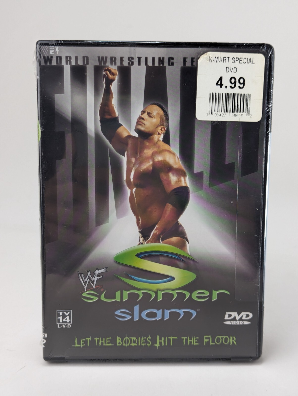 WWF - Summerslam 2001 (DVD 2001) Brand New Sealed The Rock Undertaker ...