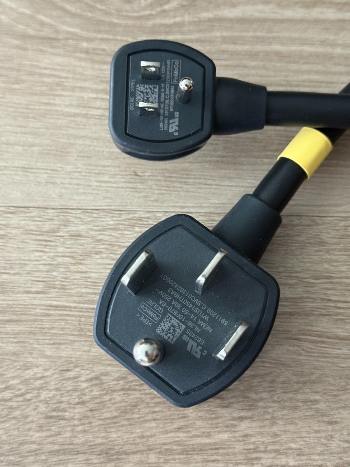 Ford Mach-E EV Charger 32 Amp Mobile Charging Cable w/NEMA 5-15 & 14-50 ...