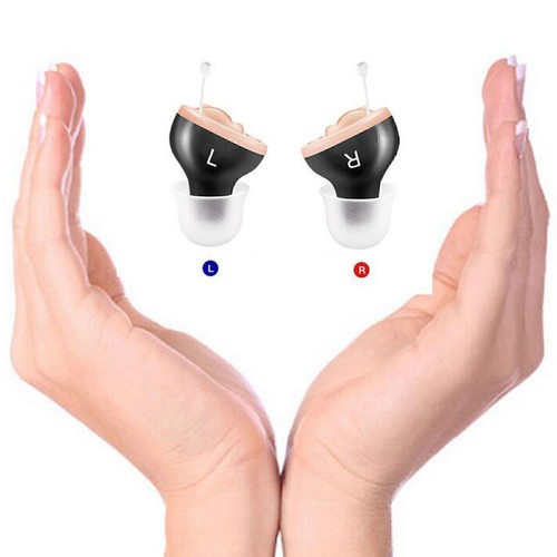 Mini Hearing Aids Digital Invisible In Ear Small Sound Voice Amplifier ...