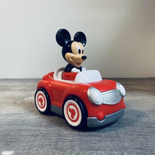 Disney Mickey Mouse Push and Go Racer Car. Tested & Works | eBay