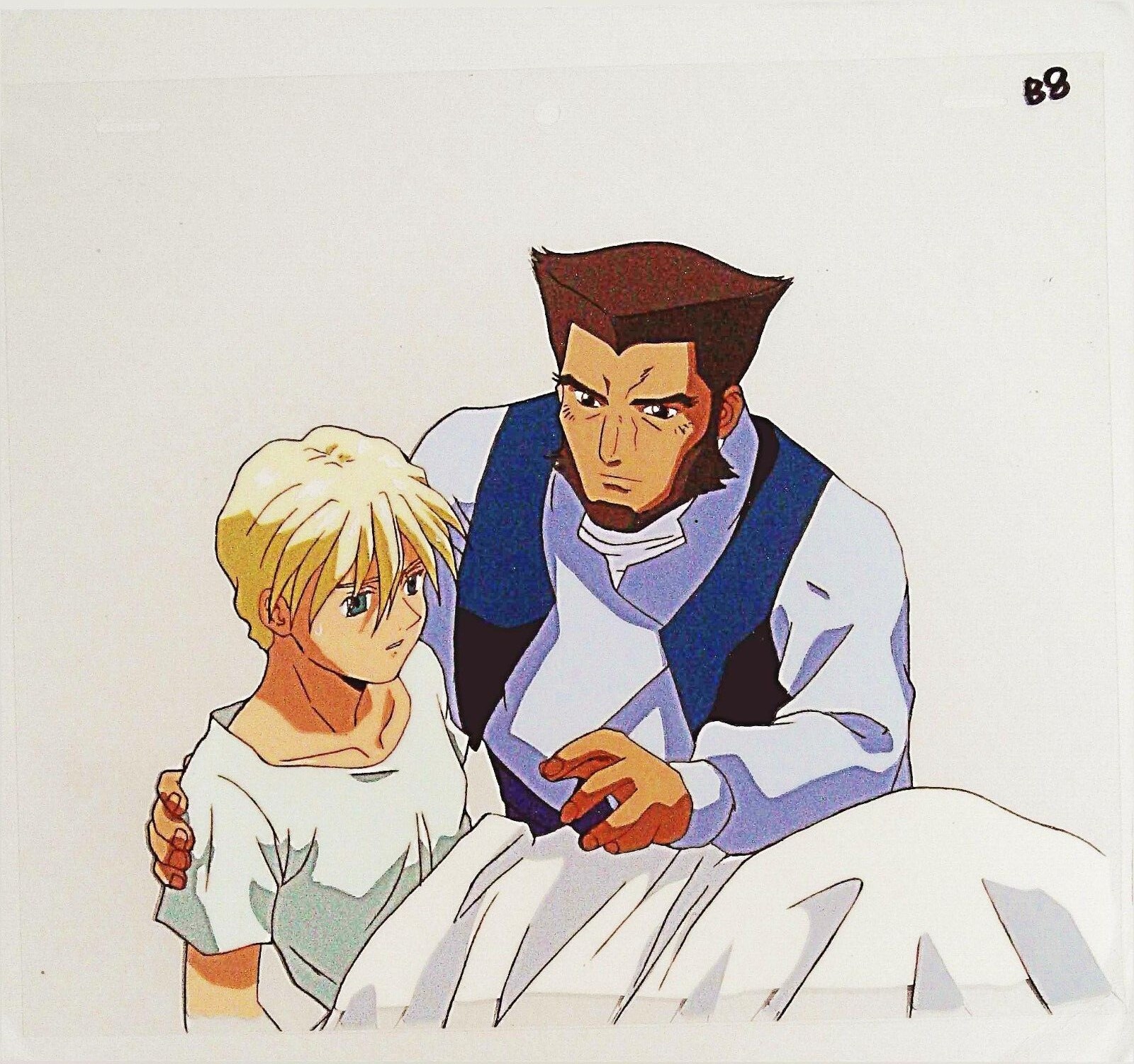 GUNDAM WING QUATRE RABERBA WINNER ANIME PRODUCTION CEL 6 | eBay