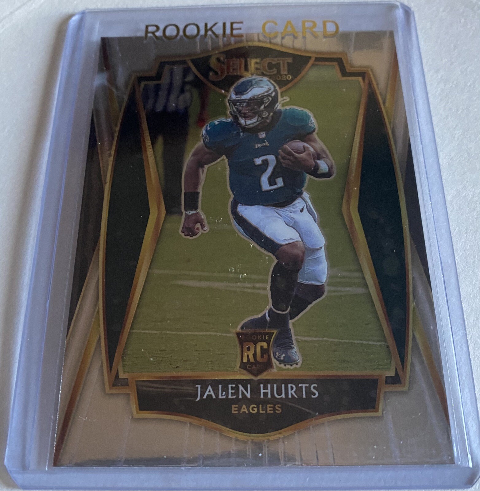 JALEN HURTS - ROOKIE CARD 2020 SELECT PREMIER LEVEL #150 | eBay