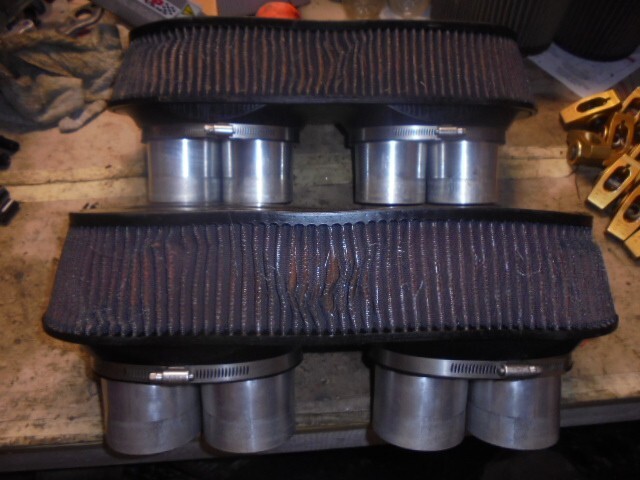 Fuel Injection Stacks & Filters 2.900" ID Engler Hilborn IMCA NHRA ...