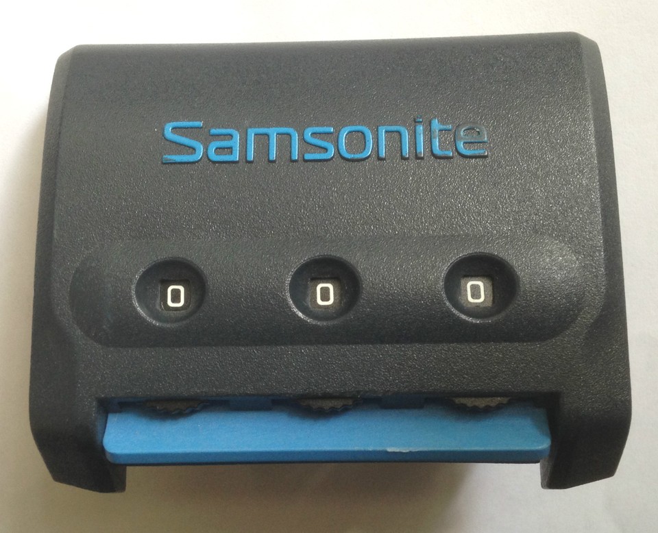 SAMSONITE replacement COMBINATION lock OYSTER epsilon SUITCASE spare ...