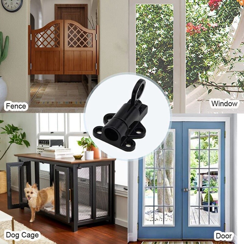 2 Pack Spring Loaded Sliding Lock, for Automatic Door Closing 6391 | eBay