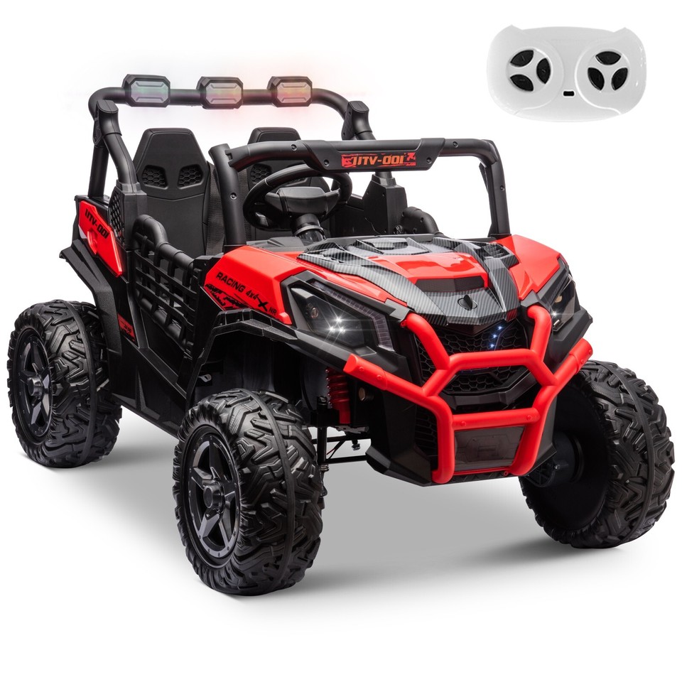 ZEOPHOL Kid Electric Ride On Truck 4WD/2WD UTV 24V Power Wheel Remote ...