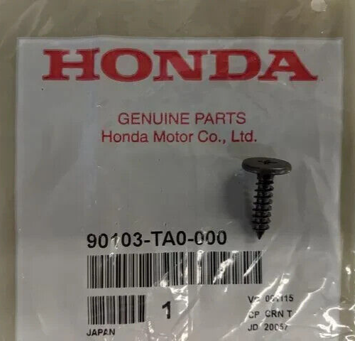 Genuine OEM Honda (5X20) Screw Tapping (90103-TA0-000) X1 | eBay